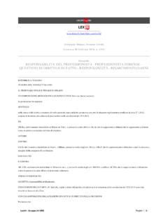 Tribunale Milano Sezione 1 Civile Sentenza 18 Tribunale Milano