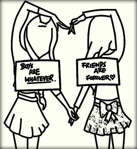 Desenhos Para Colorir Bff