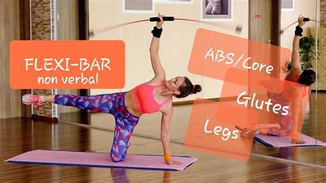 Flexi Bar Non Verbal Workout For Abs Legs Glutes Core Schwungstab
