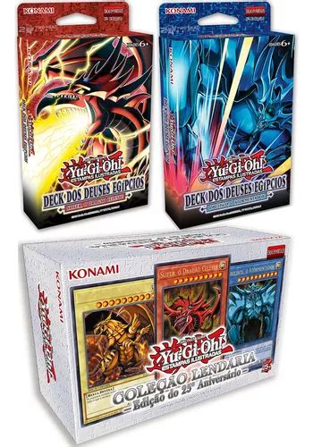 Yugioh Box Cole O Lend Ria Anos Decks Deuses Eg Pcio Frete Gr Tis