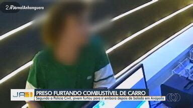 JA 1ª Edição Jovem é preso suspeito de furtar combustível de carro