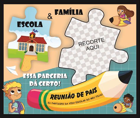 Painel de fotos para a reunião de pais Professora Vilma Ribeiro Hotmart