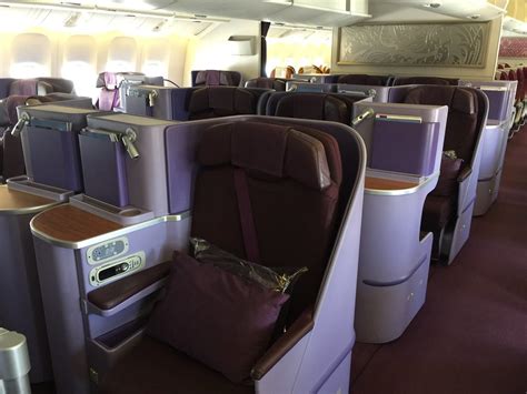 Thai Airways Boeing 777 300ER Royal Silk Class Business C Flickr
