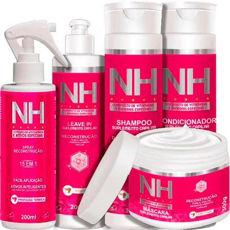 Kit Belkit NH New Hair Reconstrução Capilar Beleza na Web