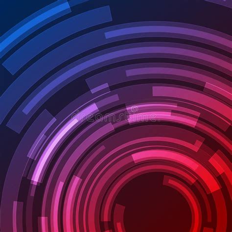 Bright Gear Technology Futuristic Abstract Background Stock Vector