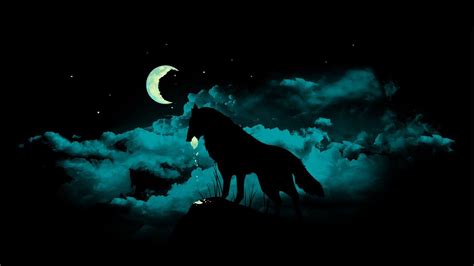 Real Howling Wolf Wallpaper
