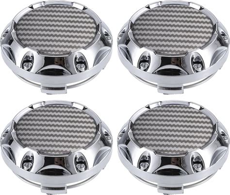 Amazon ACROPIX 64mm Dia 4 Clips Wheel Tyre Center Hub Caps Covers