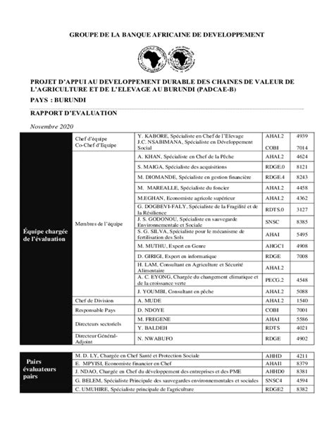 Remplissable En Ligne Avis D Appel D Offre Pour Les Tudes De Faisabilit