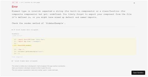 React Router Sidebar Forked Codesandbox