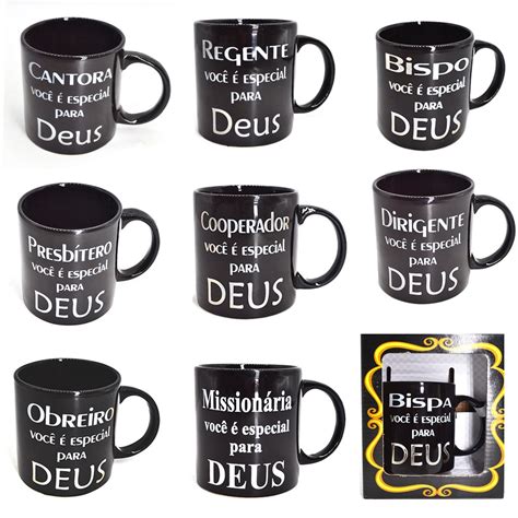 Caneca Reta De Porcelana Evangélica Cristã Igreja Presente Submarino