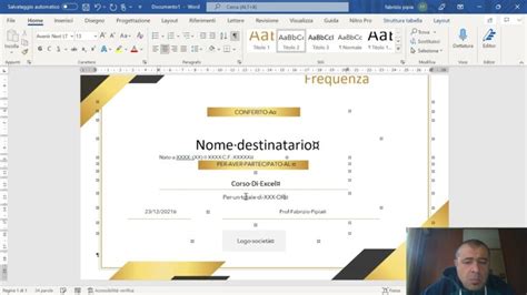 Guida Al Modello Di Attestato Di Partecipazione In Word Actualizado