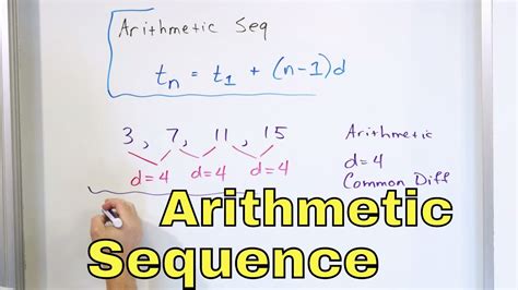 04 What Is An Arithmetic Sequence Part 1 Arithmetic Sequence