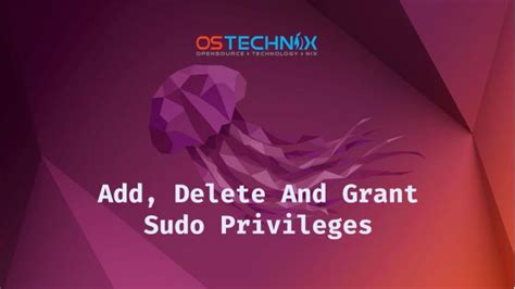 How To Add Delete And Grant Sudo Privileges To Users In Ubuntu 22 04 LTS
