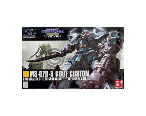 1 144 HGUC MS 07B3 Gouf Custom Gundam Evolve