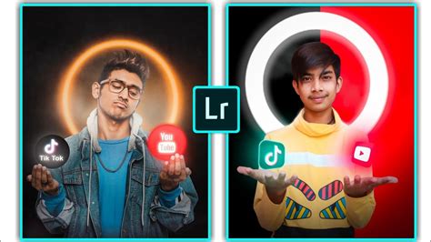 Trending Youtube Vs Tiktok Concept Photo Editing Tutorial Tik Tok Vs
