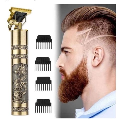 Maquina De Barbear Cortar Cabelo Barbeador Aparador Profissional