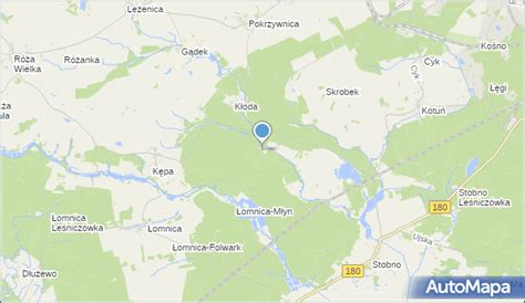 Mapa Gajówka Leśny Dworek Gajówka Leśny Dworek na mapie Targeo