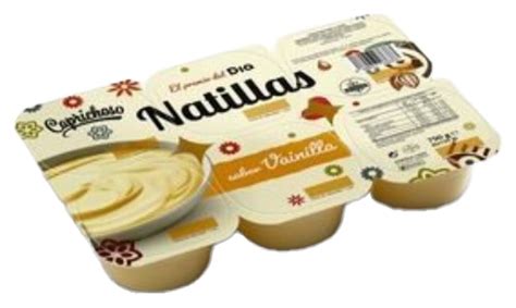 CAPRICHOSO DIA NATILLAS SABOR VAINILLA análisis y opiniones OCU