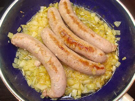 Bratwurst im Zwiebel Weißwein Jus Chefkoch