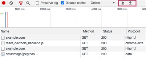 the chrome devtools network tab debug site speed debugbear