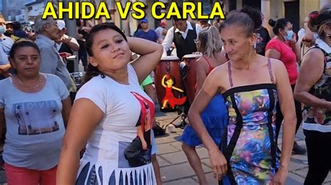 Mira A Carla Y Ahida Como Bailan Youtube