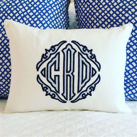 Pin By Becca McDaniel On Home Decor Monogram Pillows Applique