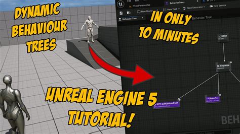 Mastering Ue Dynamic Game Behavior With Behavior Tree Youtube