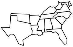 Southern States And Capitals Diagram Quizlet