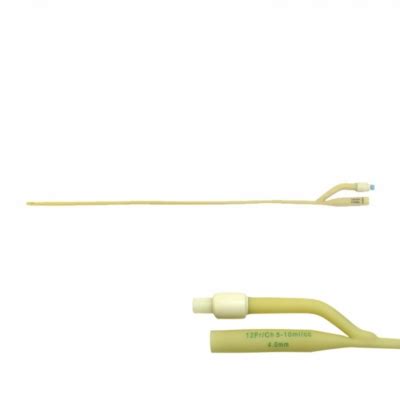 GENERICO SONDA URINARIA FOLEY DE LÁTEX DE 2 VÍAS CON BALÓN 12 FR
