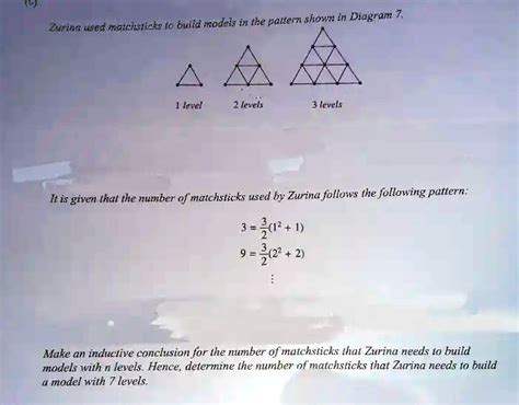 solved build models in the pattern shown in diogram 7 ziring mise machslicks io ievel levels