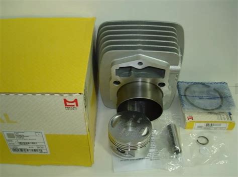 Kit Cilindro Pistão Anéis Honda Cbx 200 Xr Nx 200 Metal Leve R 199