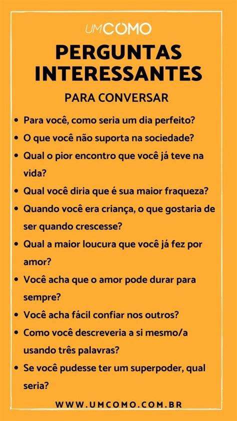 100 PERGUNTAS INTERESSANTES Para CONVERSAR E Impressionar Perguntas