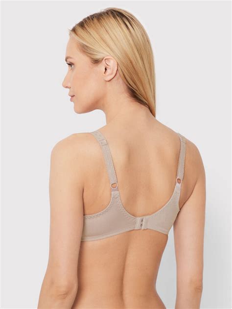 Triumph Biustonosz z fiszbiną Ladyform Soft 10166306 Różowy Modivo pl
