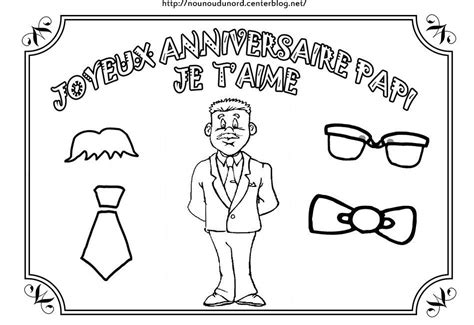 Coloriage Joyeux Anniversaire Papy Imprimer Danieguto