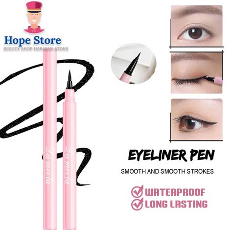 Jual HOPE STORE ORIGINAL LAMEILA Eyeliner Waterproof Pen Pencil Hitam