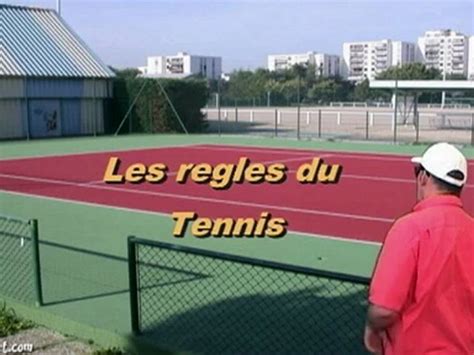 Les règles du Tennis Vidéo Dailymotion