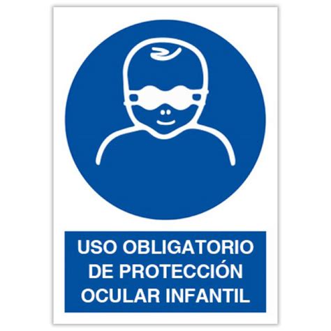 Uso Obligatorio de Protección Ocular Infantil Ebersign