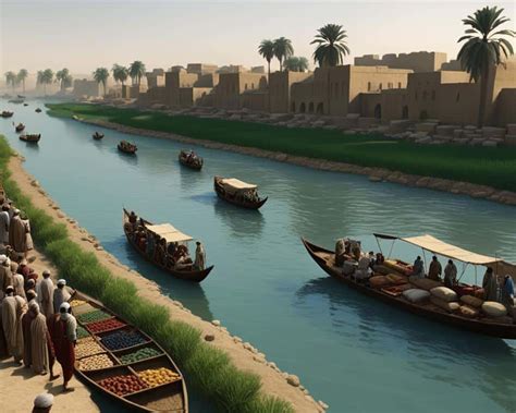 Importancia de los ríos de Mesopotamia en su economía