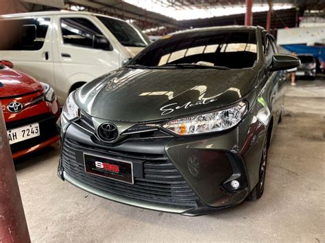 2022 Toyota Vios 1 3 XLE CVT FINANCING CASH Alumina Jade Green Auto