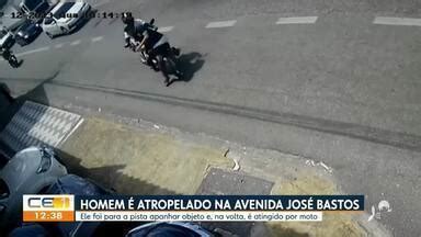 CETV 1ª Edição Fortaleza Homem é atropelado ao tentar pegar objeto