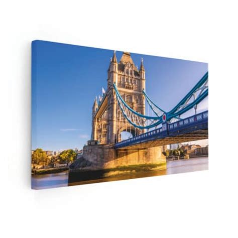 Tower Bridge berühmtes Wahrzeichen Leinwandbild Pixalino