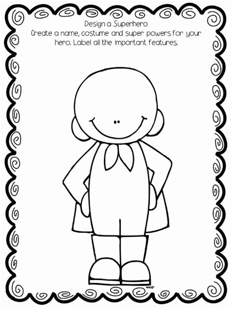 Design Your Own Superhero Worksheet Best Of Looking From Third To