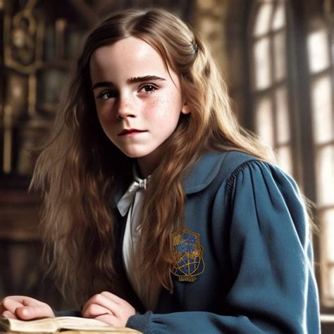 Year Old Emma Watson As Hermione Granger But With