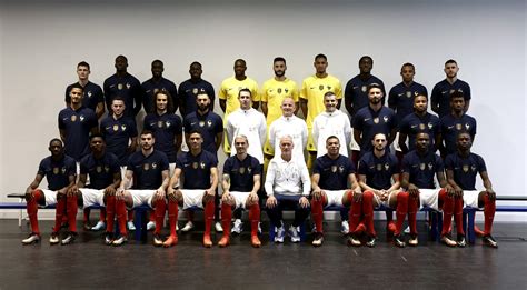 Photo officielle de l équipe de France pour la CDM au Qatar de