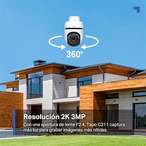 Tapo C W C Mara De Vigilancia Wi Fi Para Exteriores De