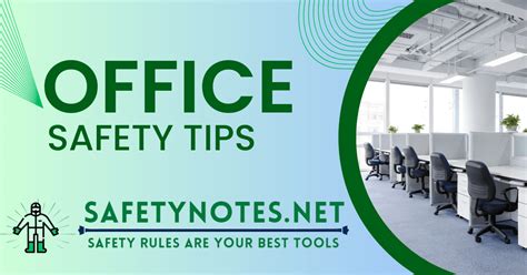 Toolbox Talk Top Office Safety Tips Safety Notes