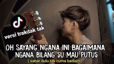 OH SAYANG NGANA INI BAGAIMANA SABAR DULU TAK CUMA BADIAM Viral Ditik