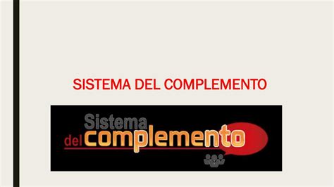 Sistema Del Complemento Nutriva UDocz