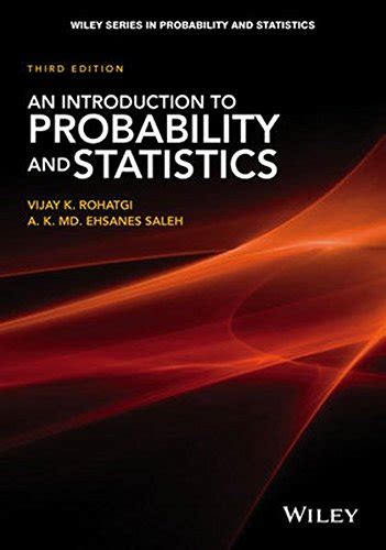 An Introduction To Probability And Statistics Rd Edition Let Me Read