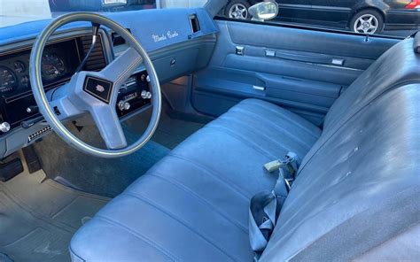 1978 Chevrolet Monte Carlo Interior Barn Finds